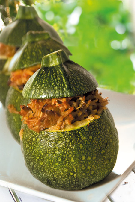 Recept med squash och zucchini | Hebe Frukt & Grönt