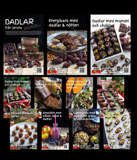 Chefco Medjool dadlar från Jericho - Hebe Frukt & Grönt