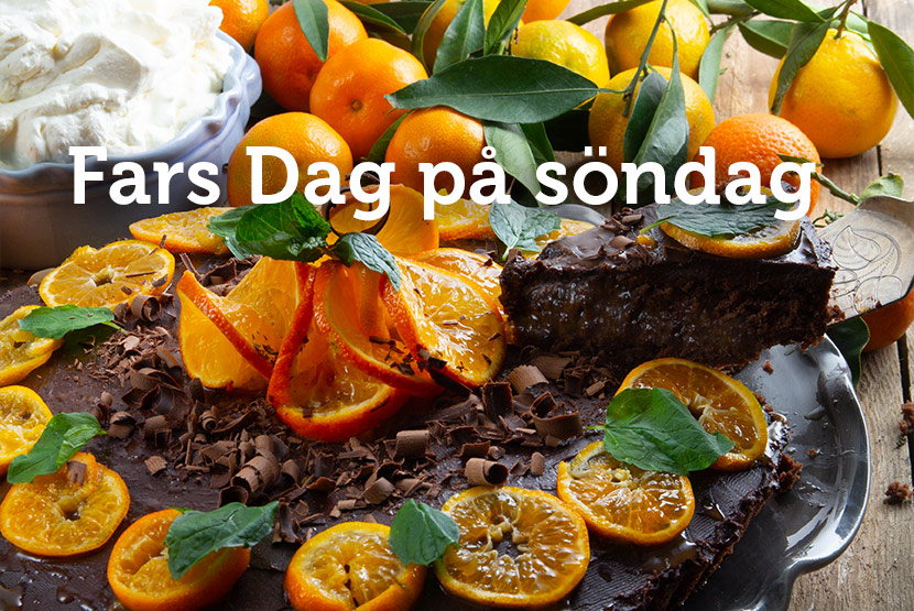 Recept på middag och tårta till Fars dag | Hebe Frukt & Grönt